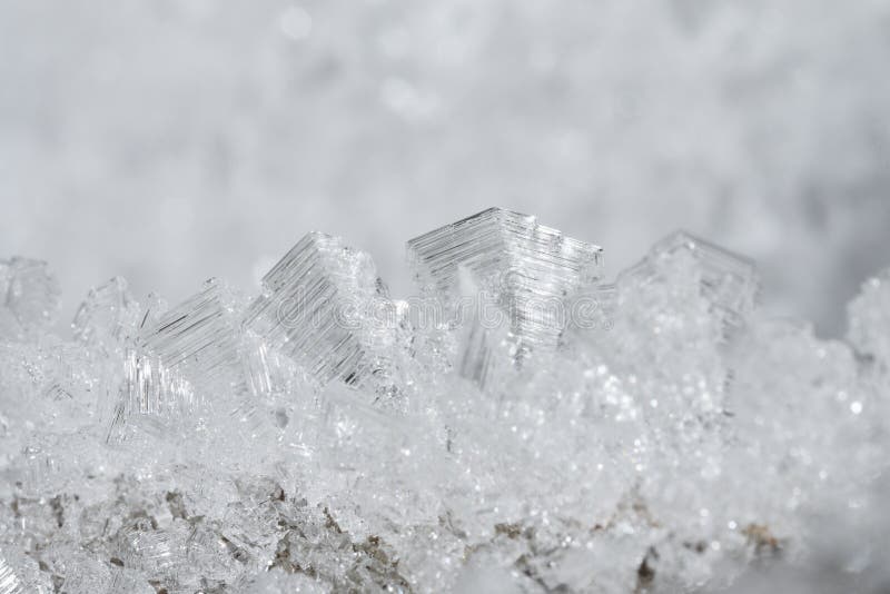 Crystals of ice stock image. Image of pattern, huge - 138737719