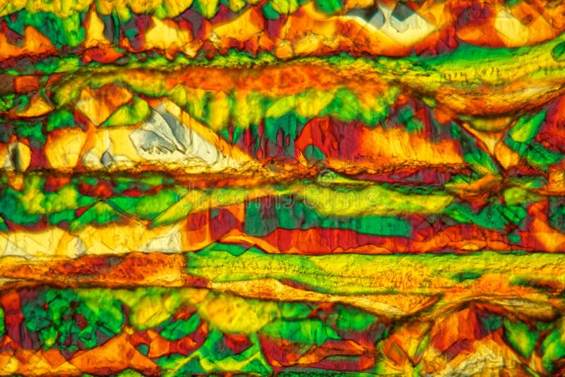 Potassium Ferricyanide Under the Microscope and in Polarized Light ...