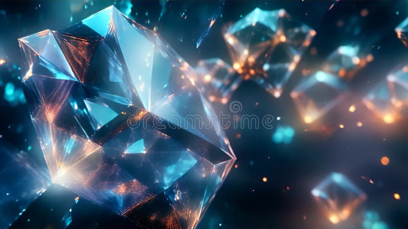 Diamonds of the Universe stock footage. Video of technology - 303367912