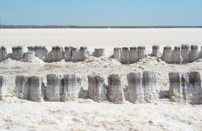 Crystals Salt of Lake Elton Stock Photo - Image of nature, salt: 119657016