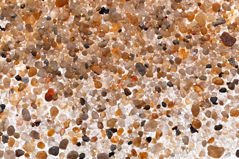 Large Crystals of Clean Sand Stock Image - Image of abstract, textured ...