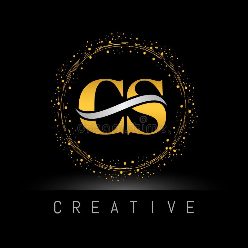 Initial CS Logo Design Tmplate . CS Logo Design. Stock Vector ...