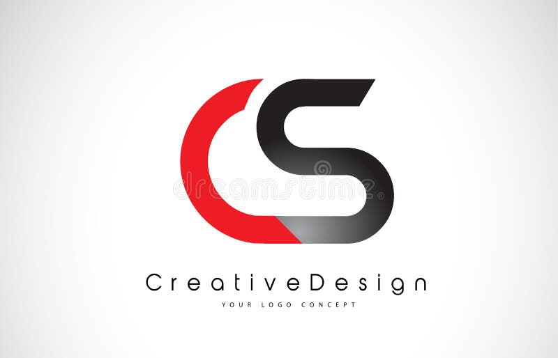 CS C S Letter Logo Design. Creative Icon Modern Letters Vector Logo ...