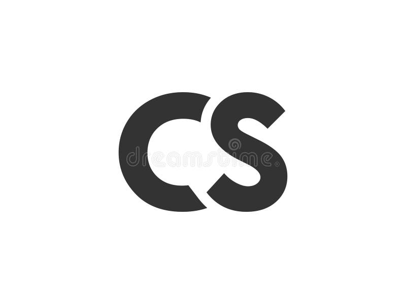 CS Creative Geometric Initial Based Modern and Minimal Logo. Letter C S ...