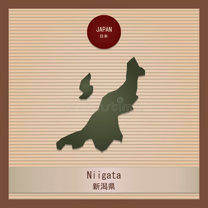 Niigata Map Stock Illustrations – 183 Niigata Map Stock Illustrations ...