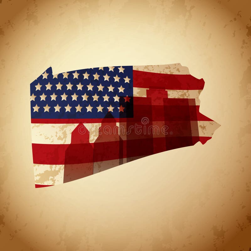 Cs5_idn1468_usmap1_000016_a Stock Illustration - Illustration of state ...