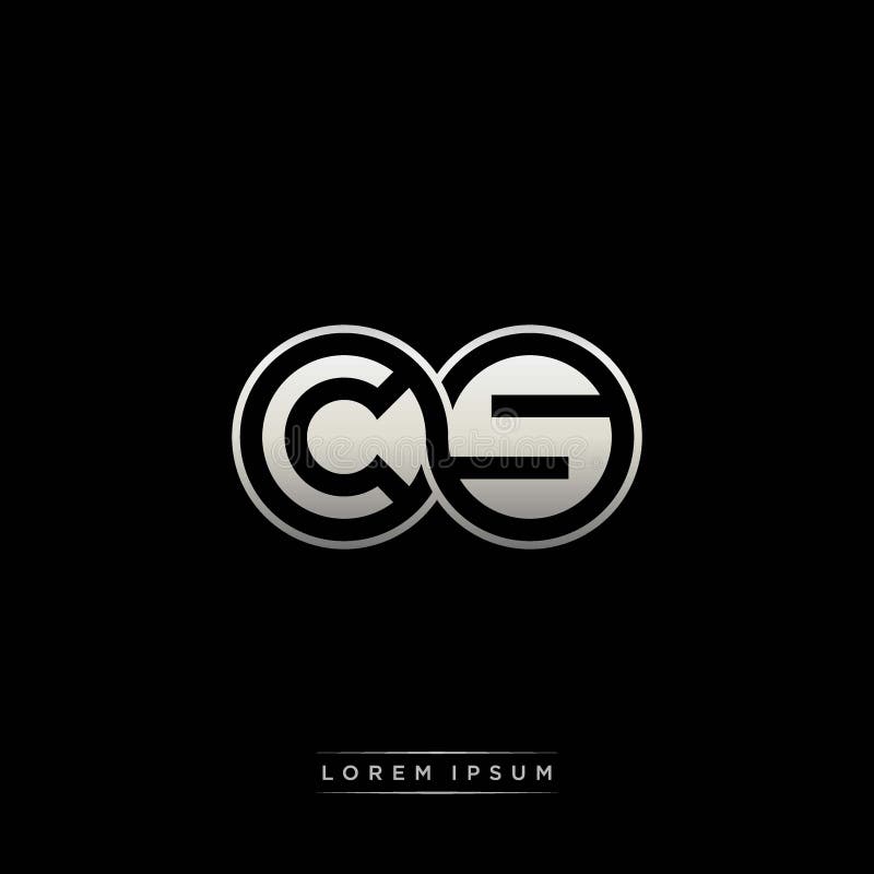 CS Initial Letter Linked Circle Capital Monogram Logo Modern Template ...