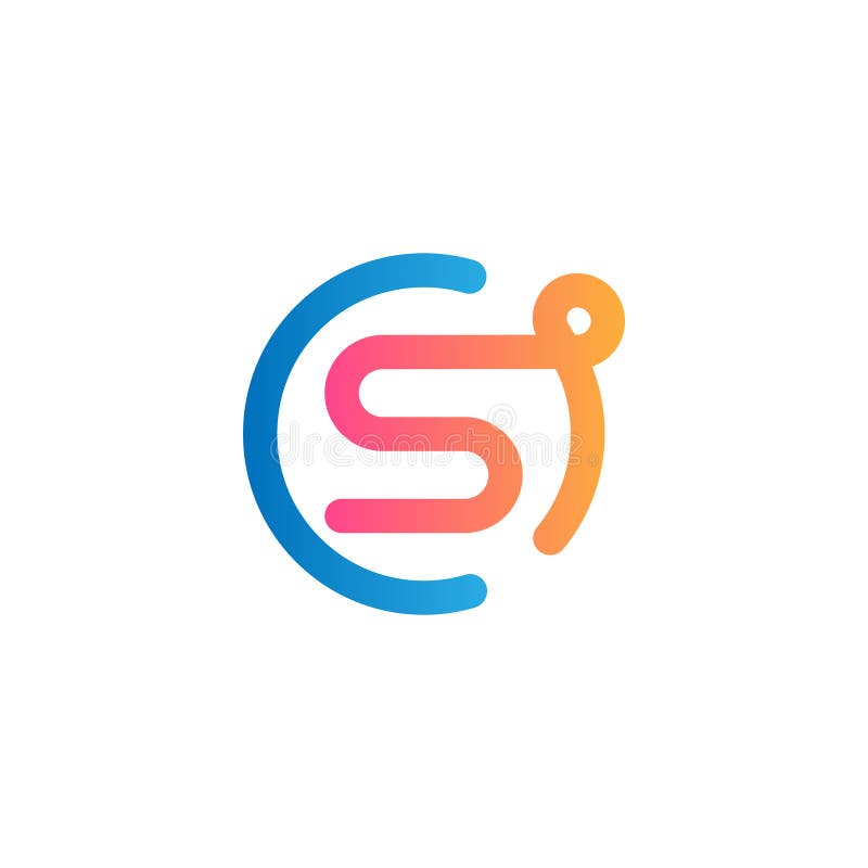 CS Letter Logo Design, CS Monogram Initials Logo Concept, Creative ...