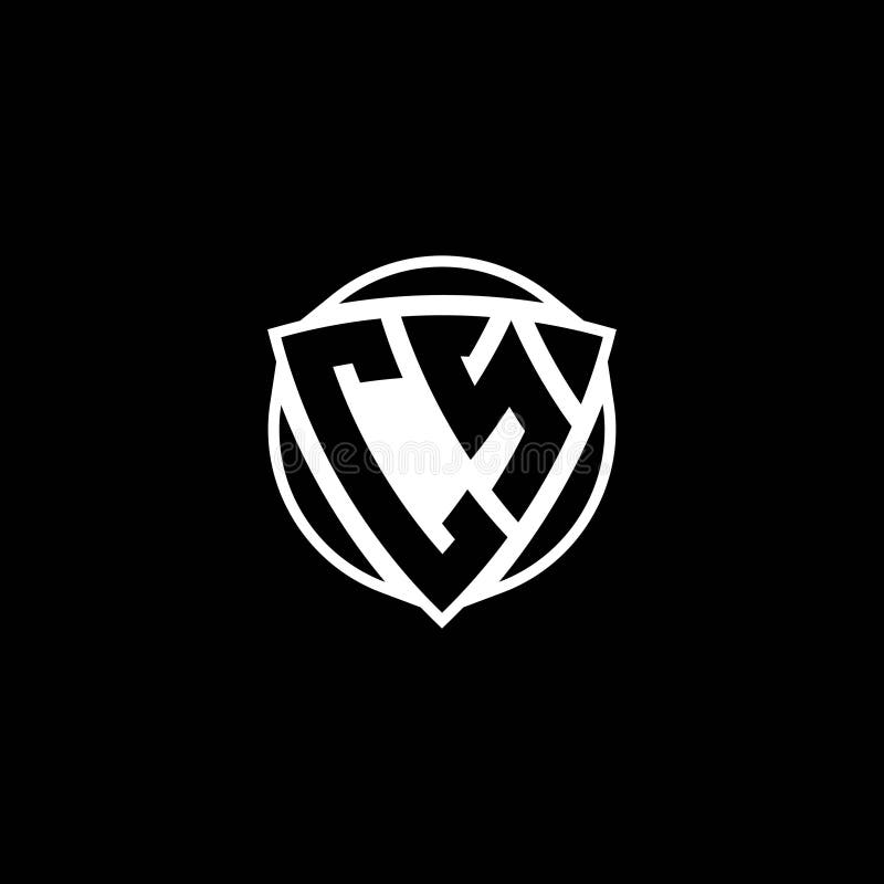 CS Logo Monogram Triangle Shield and Circle Shape Stock Vector ... CS Logo Monogram Triangle Shield and Circle Shape Stock Vector ...
