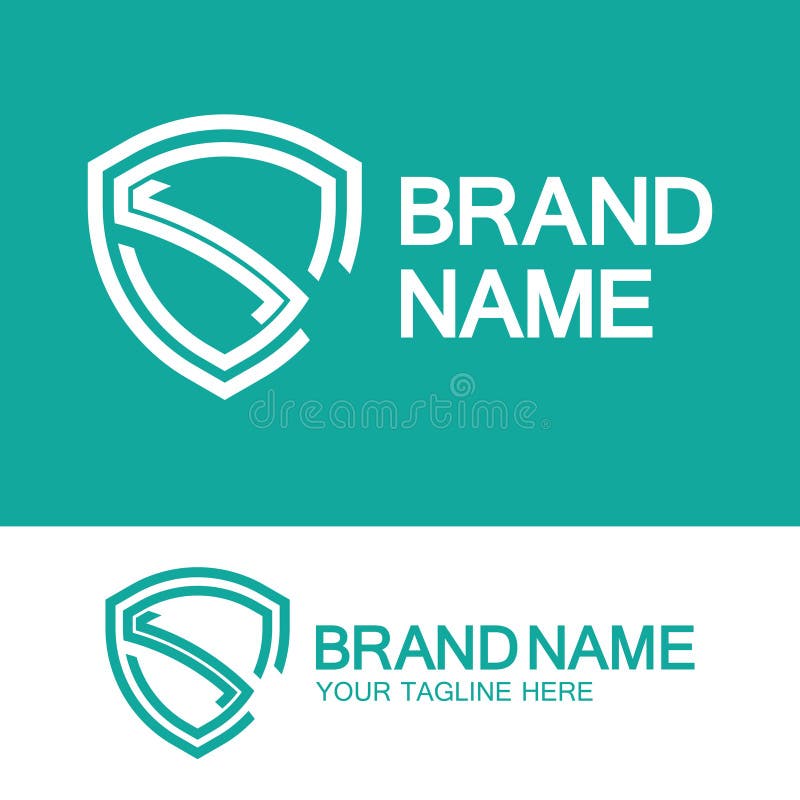 CS Logo or SC Logo. Creative Letter CS or SC Monogram Logo Shield Shape ...