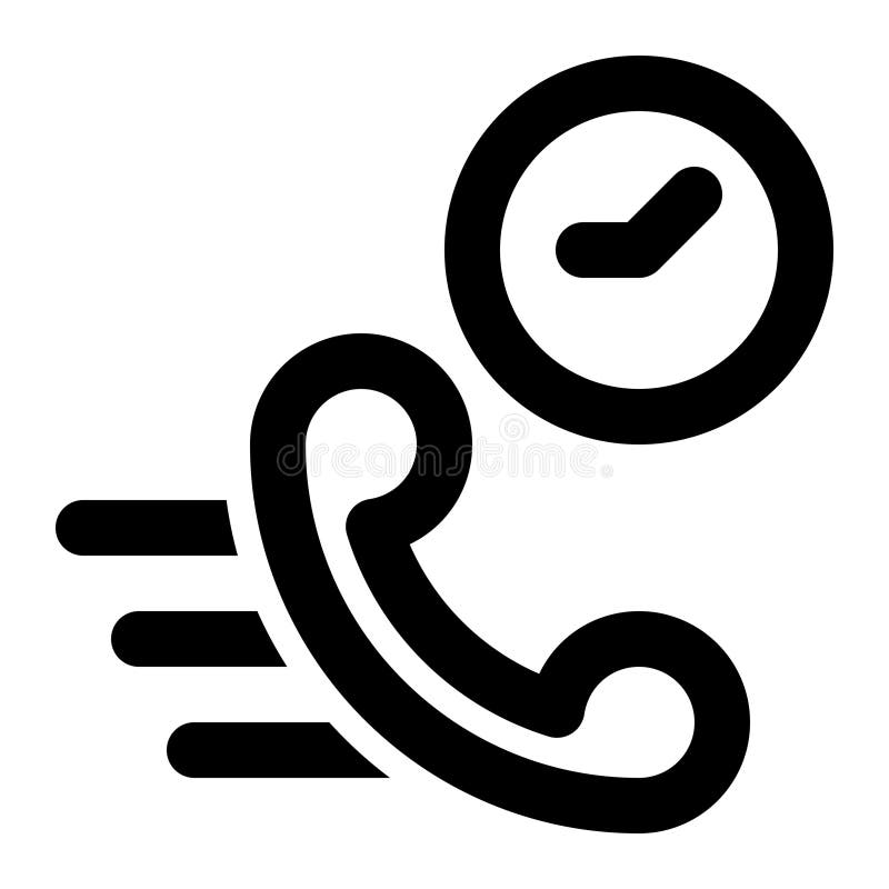 Fast Response, Quick Response, Responsive Outline Icon Stock Vector ...