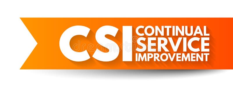 CSI Continual Service Improvement - Method To Identify and Execute ...