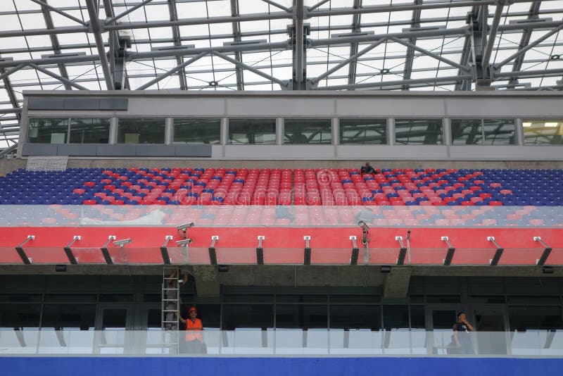 CSKA Stadium in Moscow editorial photo. Image of russia - 76258046