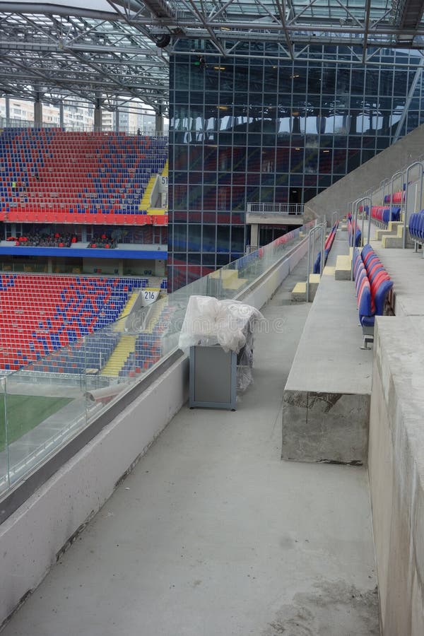 CSKA Stadium in Moscow editorial photo. Image of moscow - 76385011