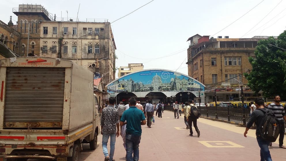 Csmt editorial photo. Image of terminus, shivaji, chatrapati - 126954046