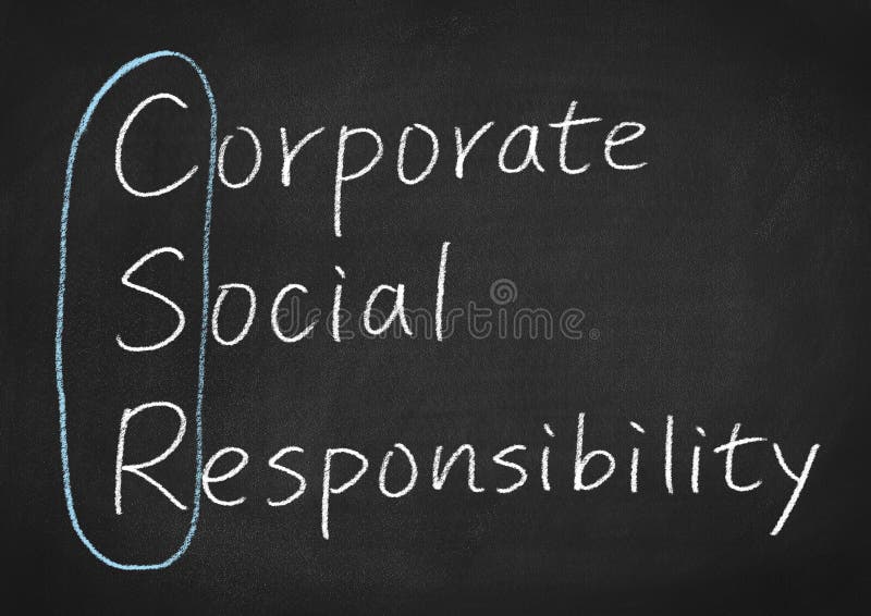 Csr Corporate Social Responsibility Stock Image - Image of social ...