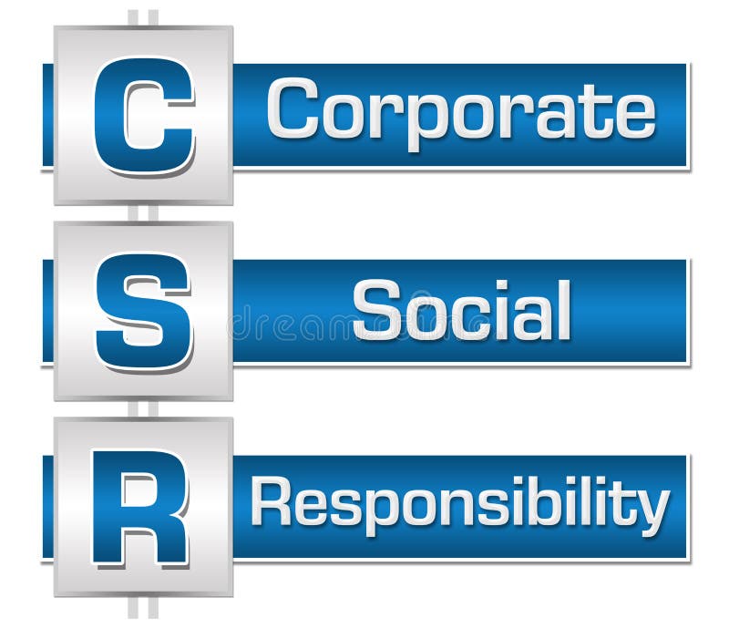 CSR - Corporate Social Responsibility Green Blue Stripes Symbols Stock ... CSR - Corporate Social Responsibility Green Blue Stripes Symbols Stock ...