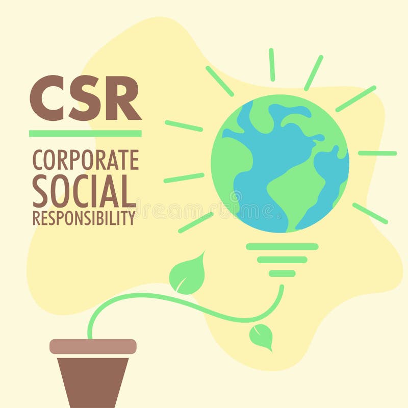 CSR Corporate Social Responsibility, Environment Tree, Economy ...