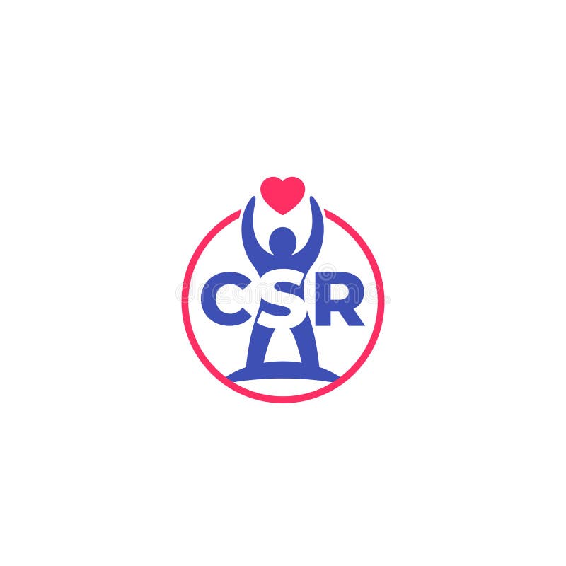 CSR Icon, Corporate Social Responsibility Vector Stock Vector ...