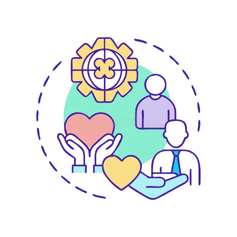 CSR Icon Representing Corporate Social Responsibility Stock Vector ...