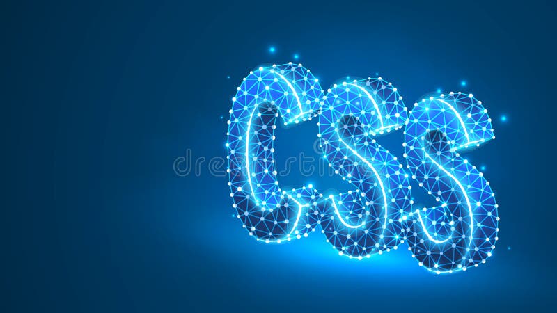 Css Coding Language Text Silhouette Programming Theme Development Site Designing Concept