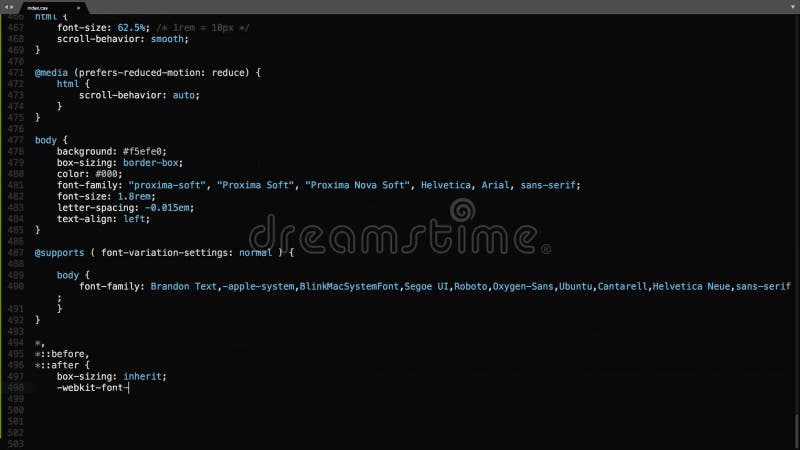 Css Programming Language Source Code Typing Effect Css Programmer Ticker Colored Commands