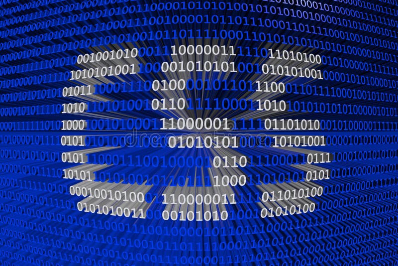Texture binary code java stock illustration. Illustration of computer ...