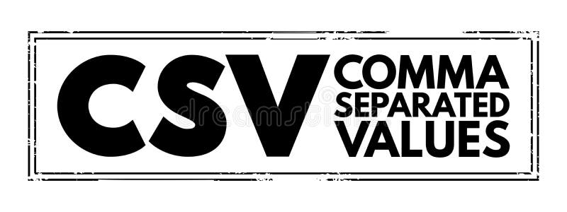 Separated Values Stock Illustrations – 49 Separated Values Stock Illustrations, Vectors ...