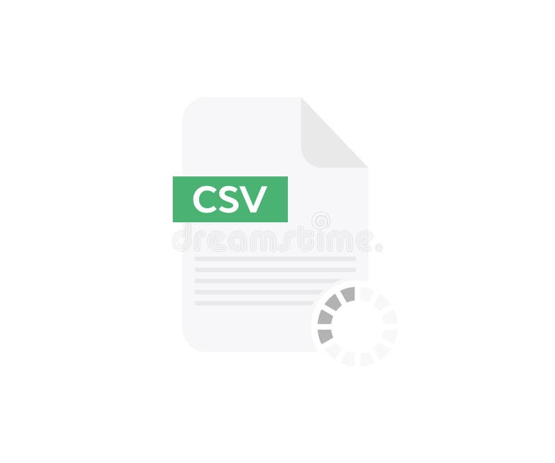 CSV File, Comma-separated Values Document Type Logo Design. Downoald ... CSV File, Comma-separated Values Document Type Logo Design. Downoald ...