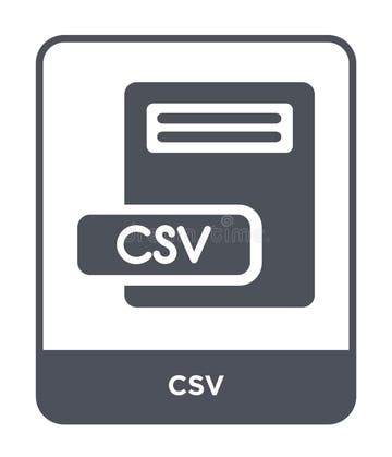 Excel Csv Icon Stock Illustrations – 370 Excel Csv Icon Stock ...