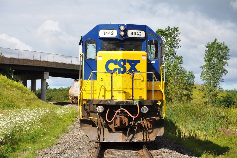 CSX Diesel Locomotive editorial image. Image of industrial - 24511025