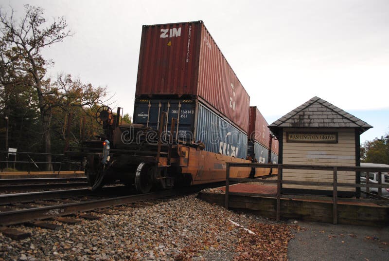 Double Stack Train Stock Photos - Free & Royalty-Free Stock Photos from ...