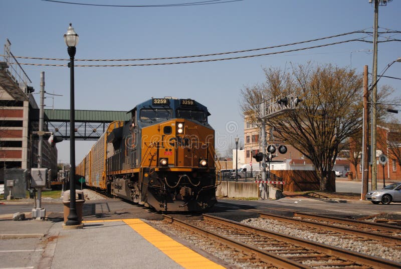 CSX Train editorial stock photo. Image of tracks, train - 215387563