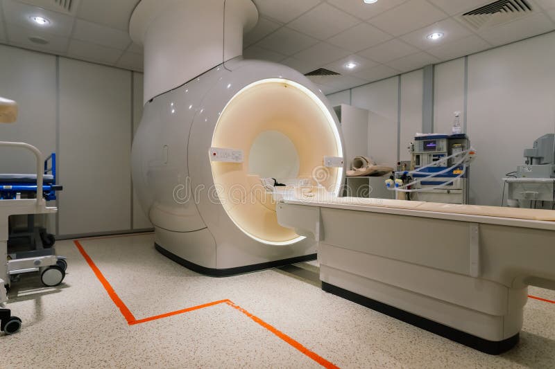 CT Computed Tomography Scanner in Hospital Laboratory. Stock Image ...