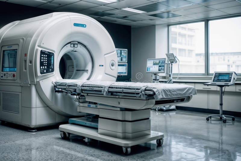CT Computed Tomography Scanner in Hospital Laboratory Stock Photo ...