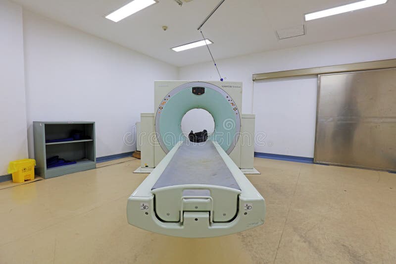 CT (Computed Tomography) Scanner in Hospital Laboratory Stock Image ...
