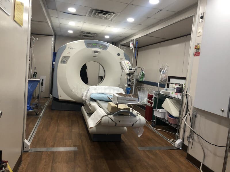 CT Computed Tomography Scanner in Hospital Editorial Stock Photo ...