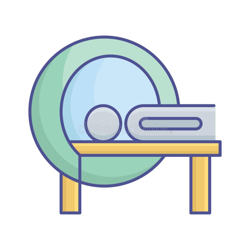 CT Scan Fill Vector Icon Which Can Easily Modify or Edit Stock Vector ...