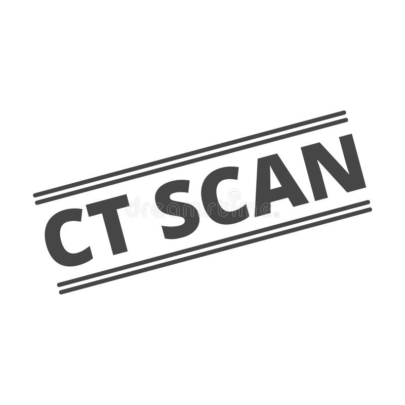Ct Scan Icon Ct Scanner Stock Vector Illustration Of Pictogram 124928832
