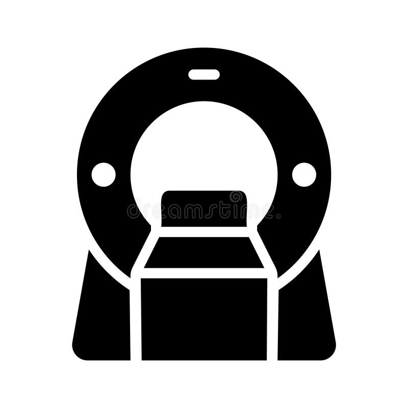 Ct Scanner stock vector. Illustration of icon, medical - 332687182