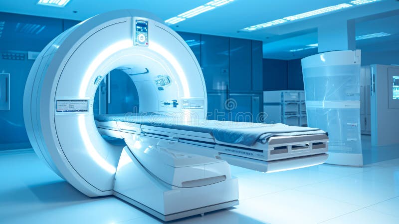 CT Scanner in a Modern Hospital. Stock Photo - Image of equipment ...