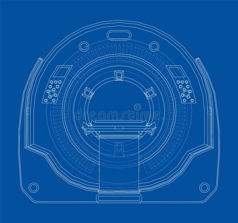Ct Machine Wireframe Stock Illustrations – 244 Ct Machine Wireframe ...