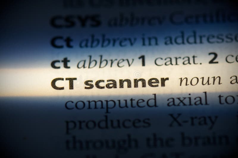 Ct scanner stock image. Image of idea, focus, english - 161577487