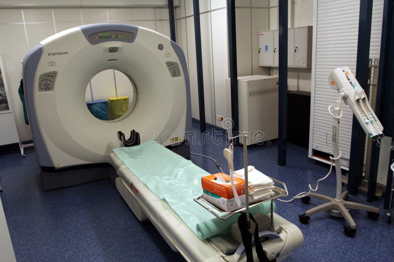 CT scanning device. editorial stock image. Image of imaging - 283101904