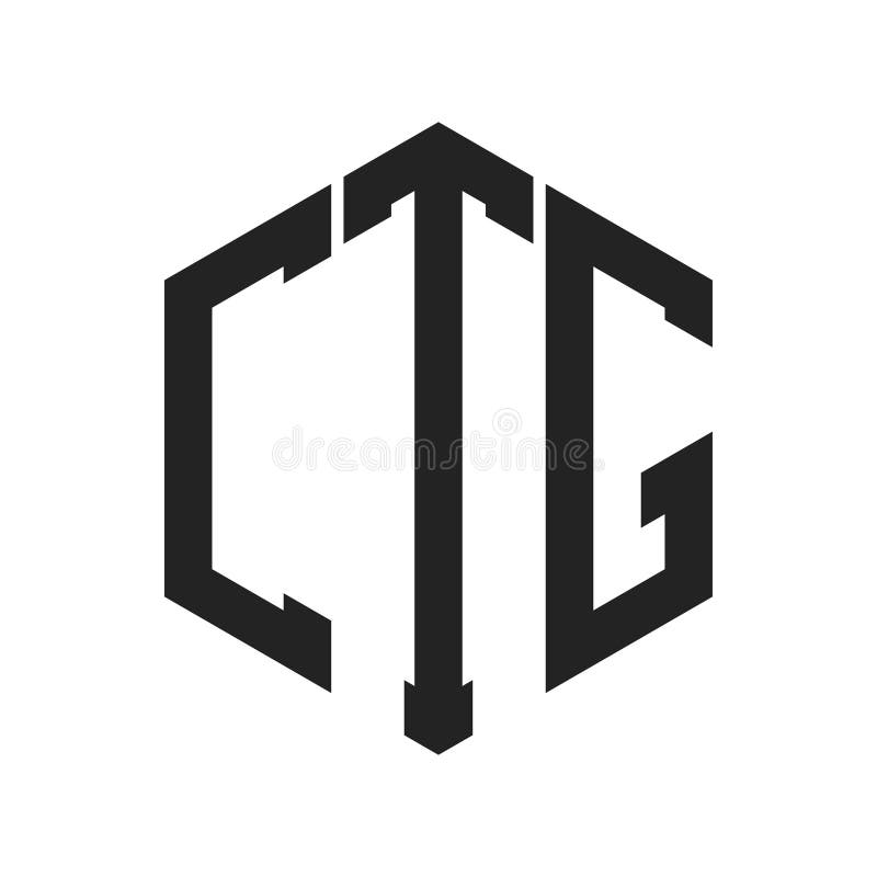 CTG Logo Design. Initial Letter CTG Monogram Logo Using Hexagon Shape ...