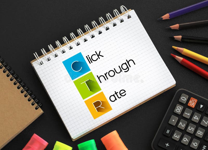 CTR Click-through Rate - Ratio of Users Who Click on a Specific Link To ...