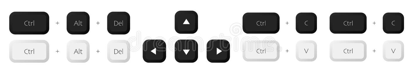 Alt Ctrl Stock Illustrations – 305 Alt Ctrl Stock Illustrations ...