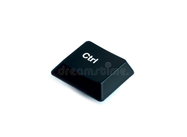 Keyboard Button Command Ctrl Stock Image - Image of electronic ...