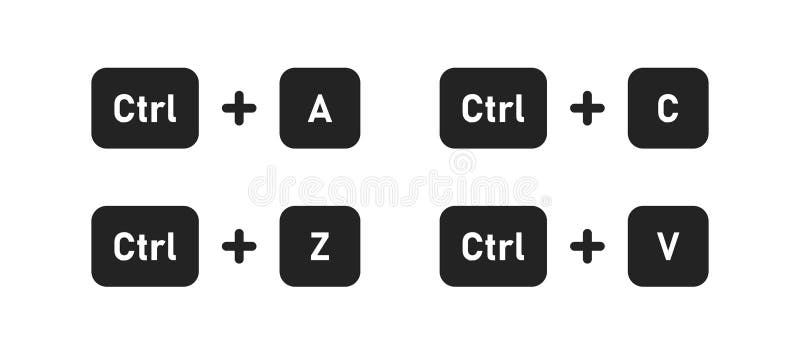 Keyboard Shortcut Icon Stock Illustrations – 444 Keyboard Shortcut Icon ...