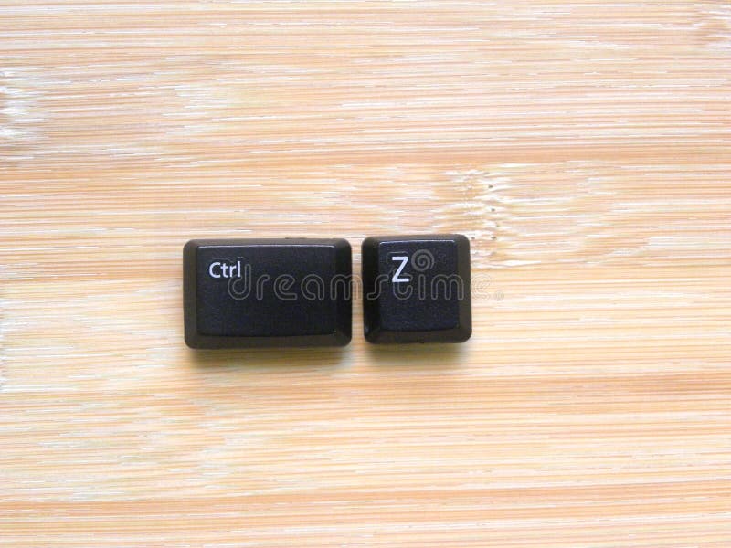 Ctrl Z keys stock photo. Image of alphabet, modern, data - 186919554